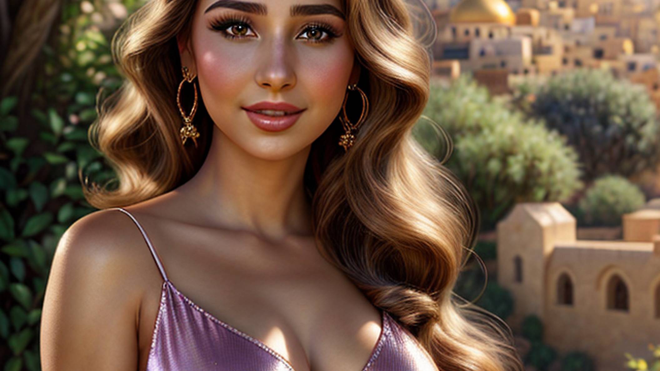 Очарование красоты, женский портрет и ангелы среди нас