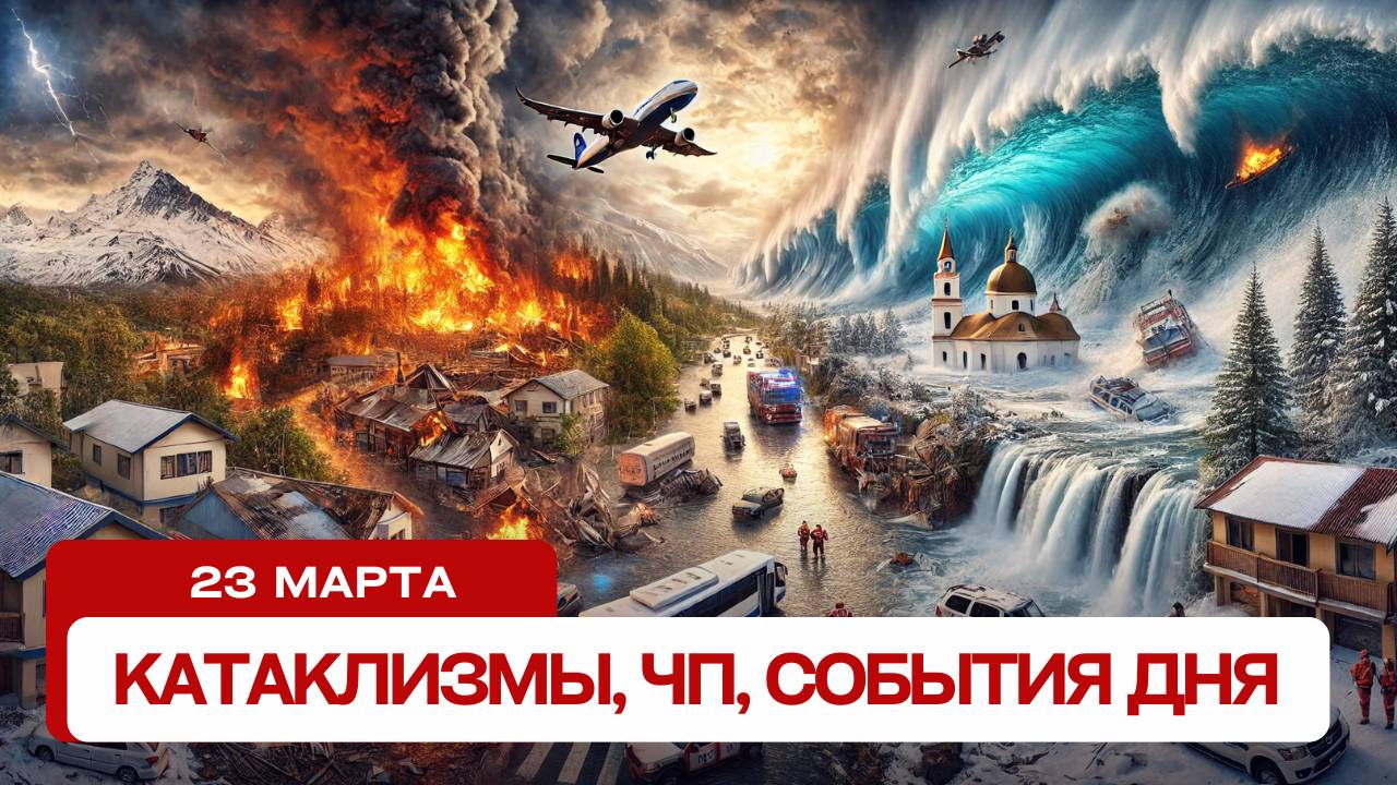 Новости сегодня 23.03.2025. Катаклизмы за день, ЧП, события дня