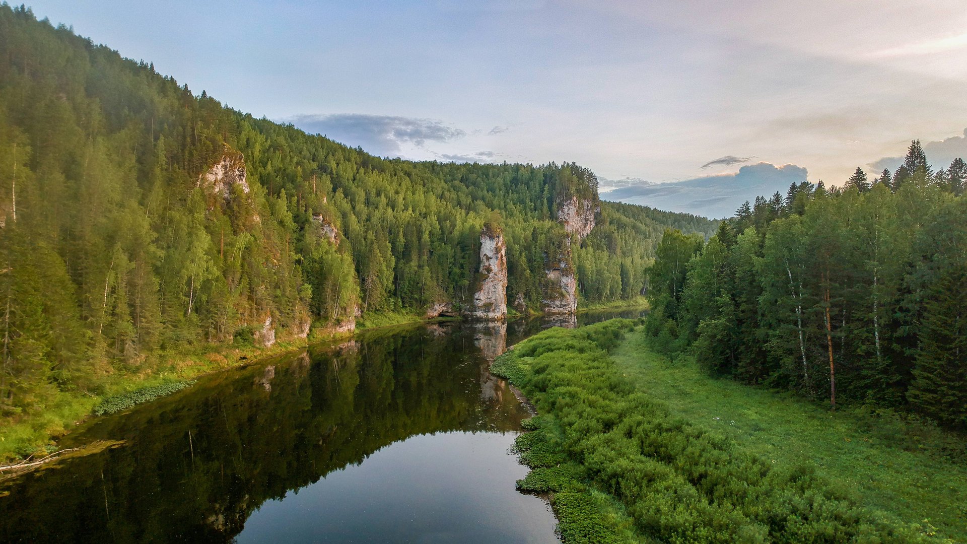 Чусовая. Красивые виды природы