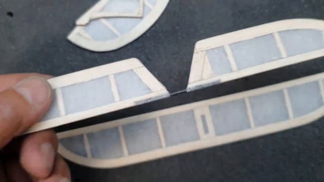 PML-6009 По-2 (У-2). Оклейка бумагой и окраска модели. Видео 6.