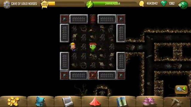 Пещера громких звуков - Cave of Loud Noises - #1 Дракон Металла - Diggy's Adventure