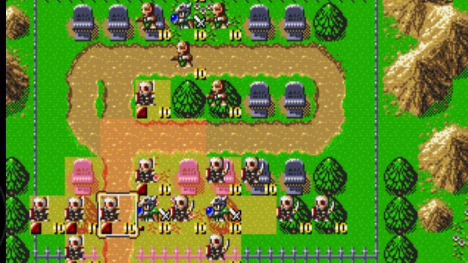 Langrisser,атака нежити!#6