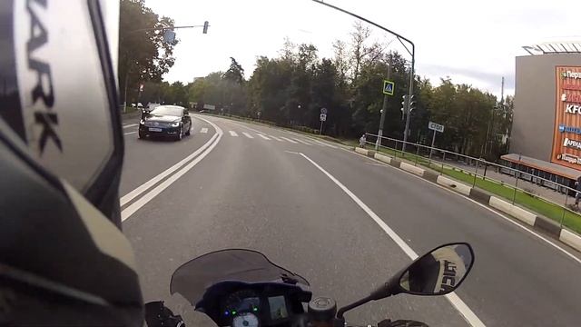 На работу на F 800 R