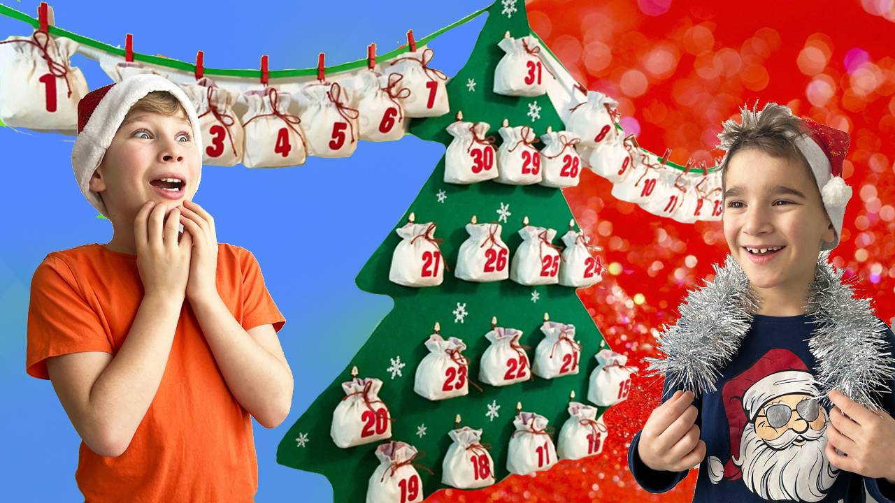 Лев и Глеб Украшают комнату по Алфавиту