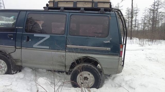 Заруба на снежном полигоне