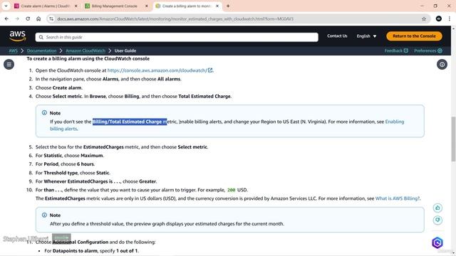 17 AWS Billing Management