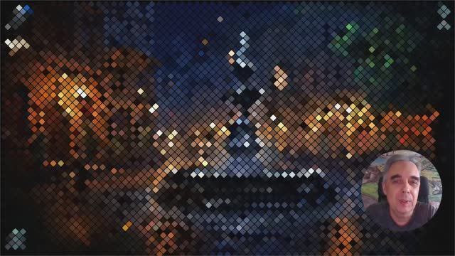 Godot 4 : Шейдер с наклонной квадратной сеткой (ромб) (учебник)