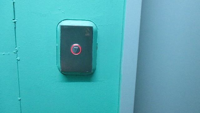 Лифт КМЗ-(2016 г.в.), V=1 м/с, Q=400 кг (11) + механик чинит лифт