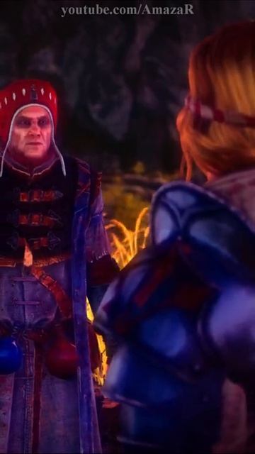 Саския унижает чародея и вызывает короля на бой  Ведьмак 2 Убийцы королей