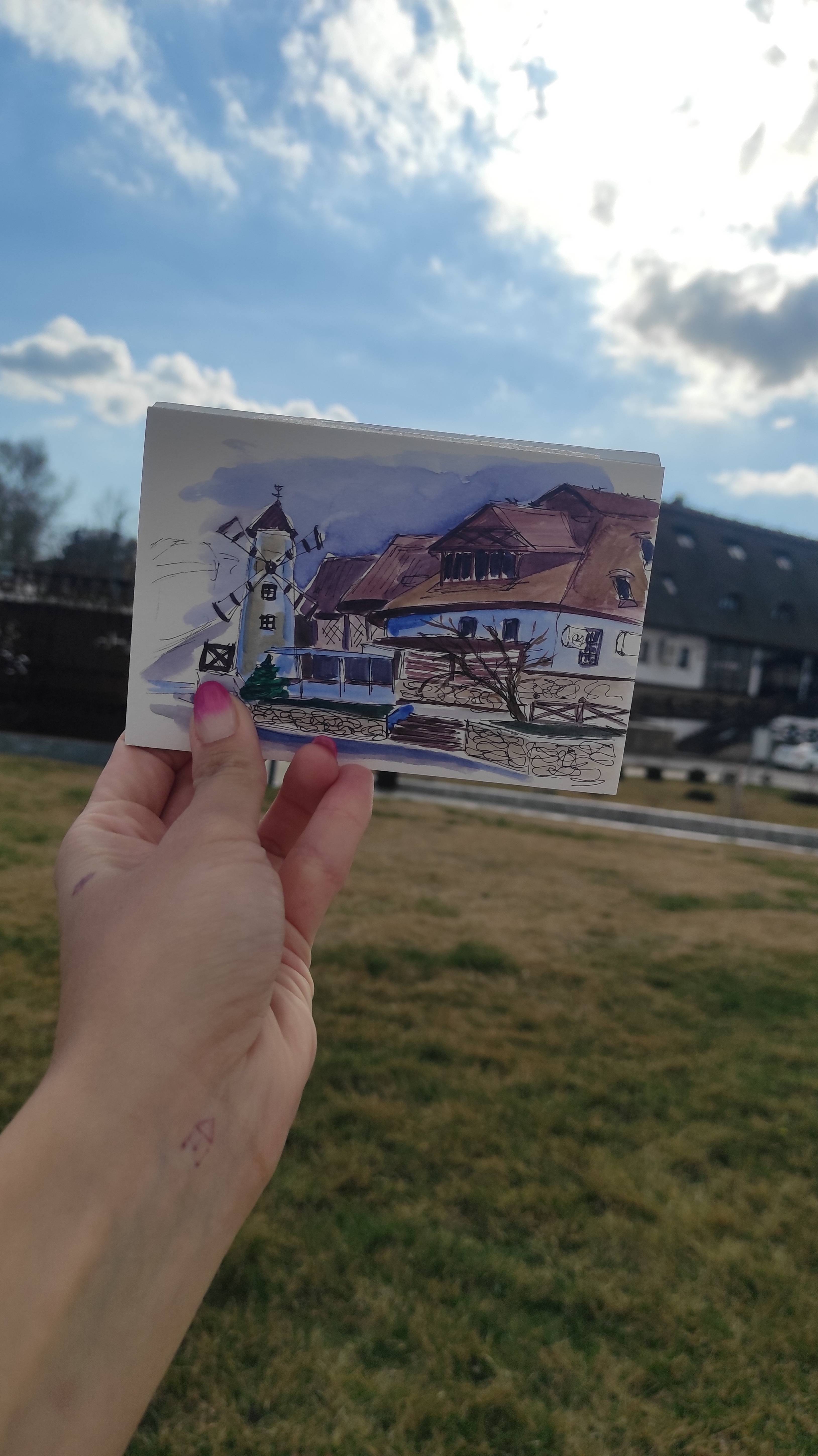 Тамань в акварели: Диканька на Тамани