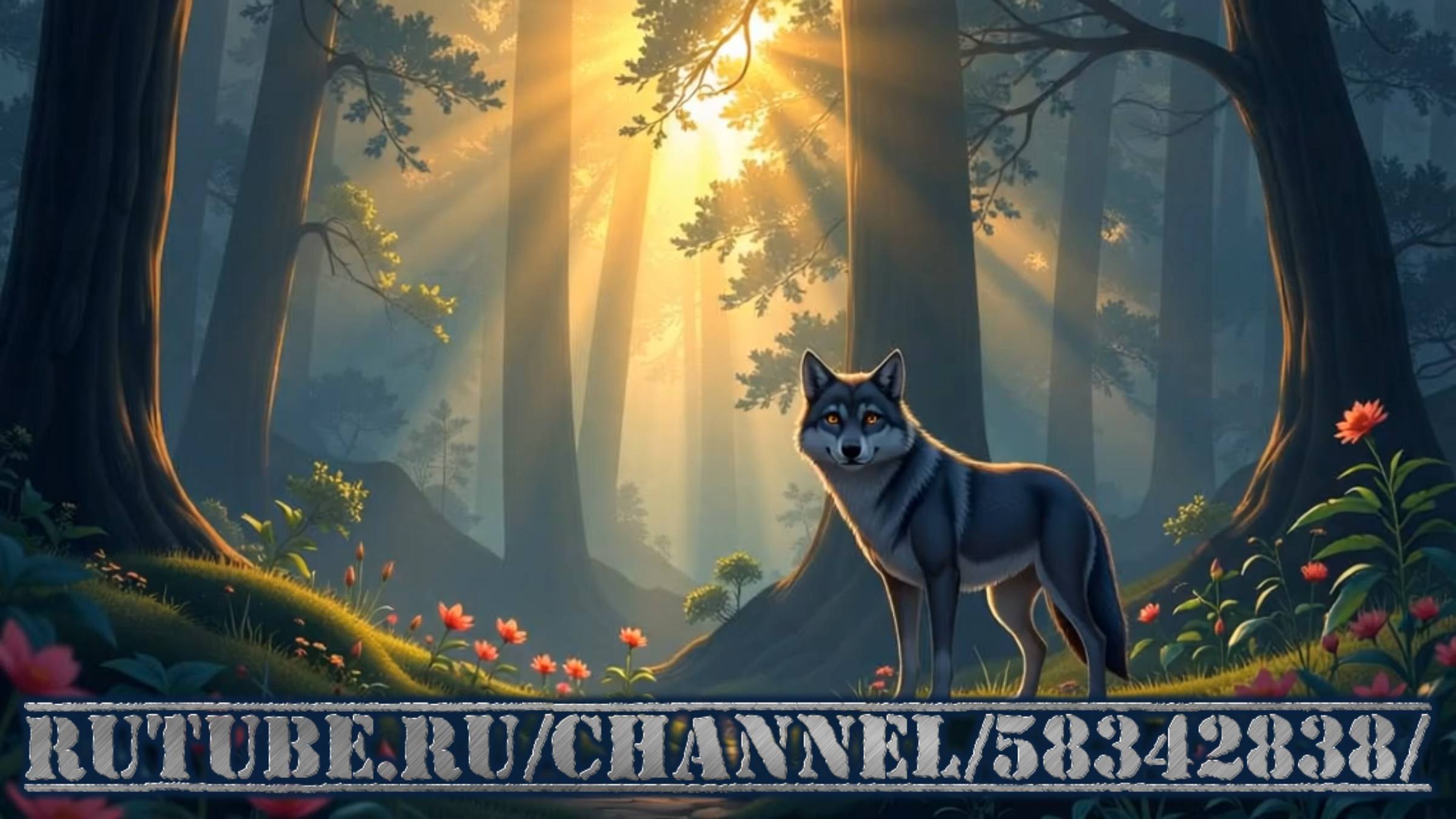 Как волк стал обладателем волшебного посоха - сказка про волка