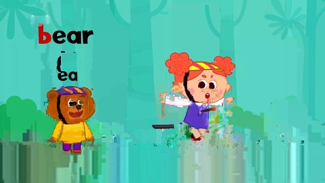 Letter Bb _ New Phonics Songs _ Little Fox _ Animated Songs for Kids
