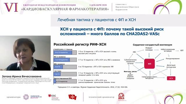 Особенности антикоагулянтной терапии в лечении фибрилляции предсердия при сердечной недостаточности