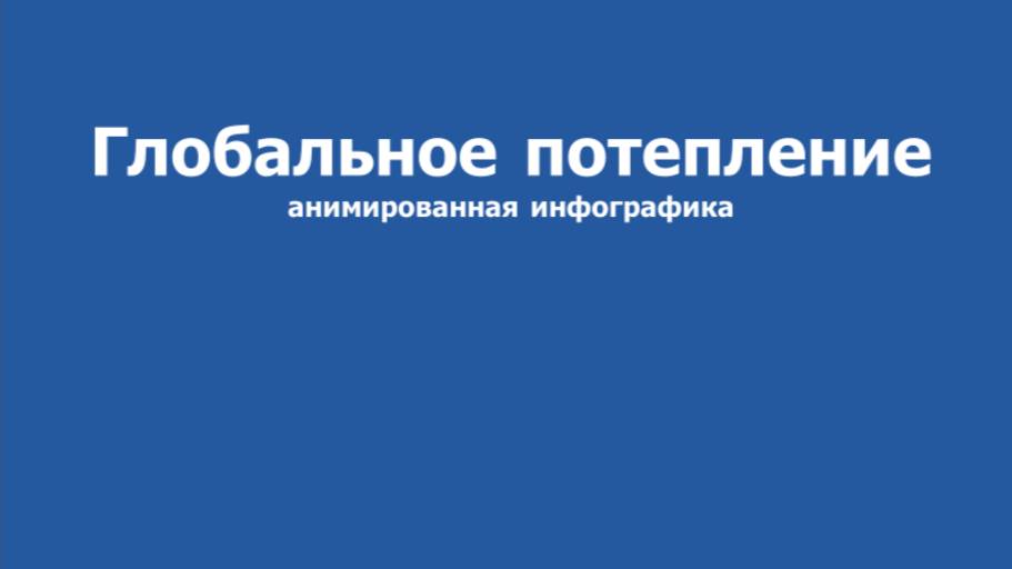 Глобальное потепление