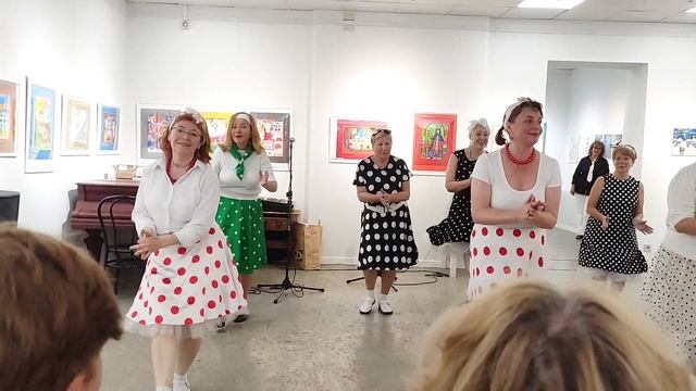 Рокабилли на выставке наивного искусства