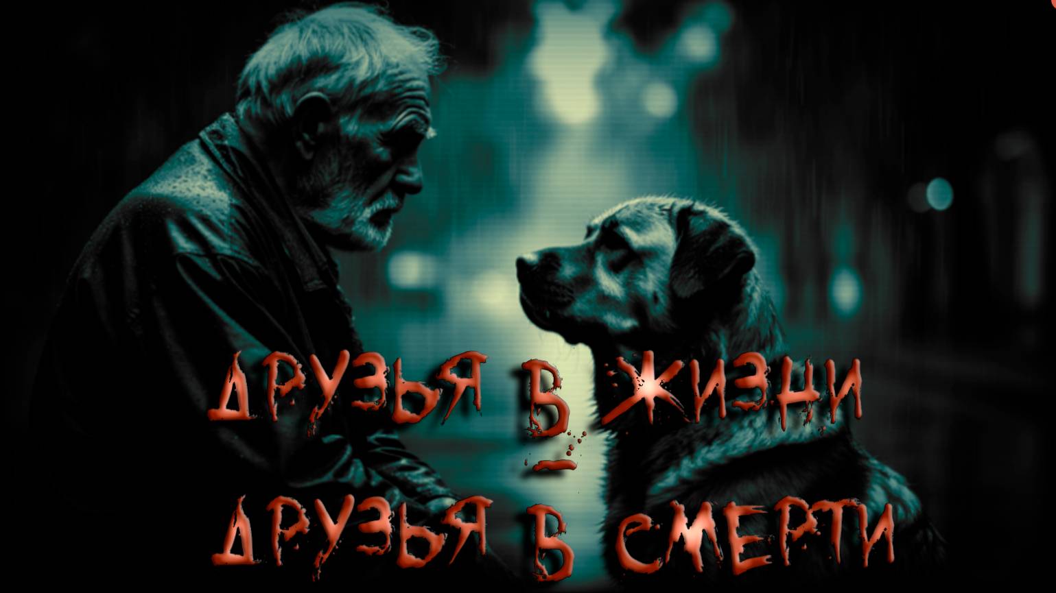 Мистические истории, истории на ночь - Друзья в жизни, друзья в смерти