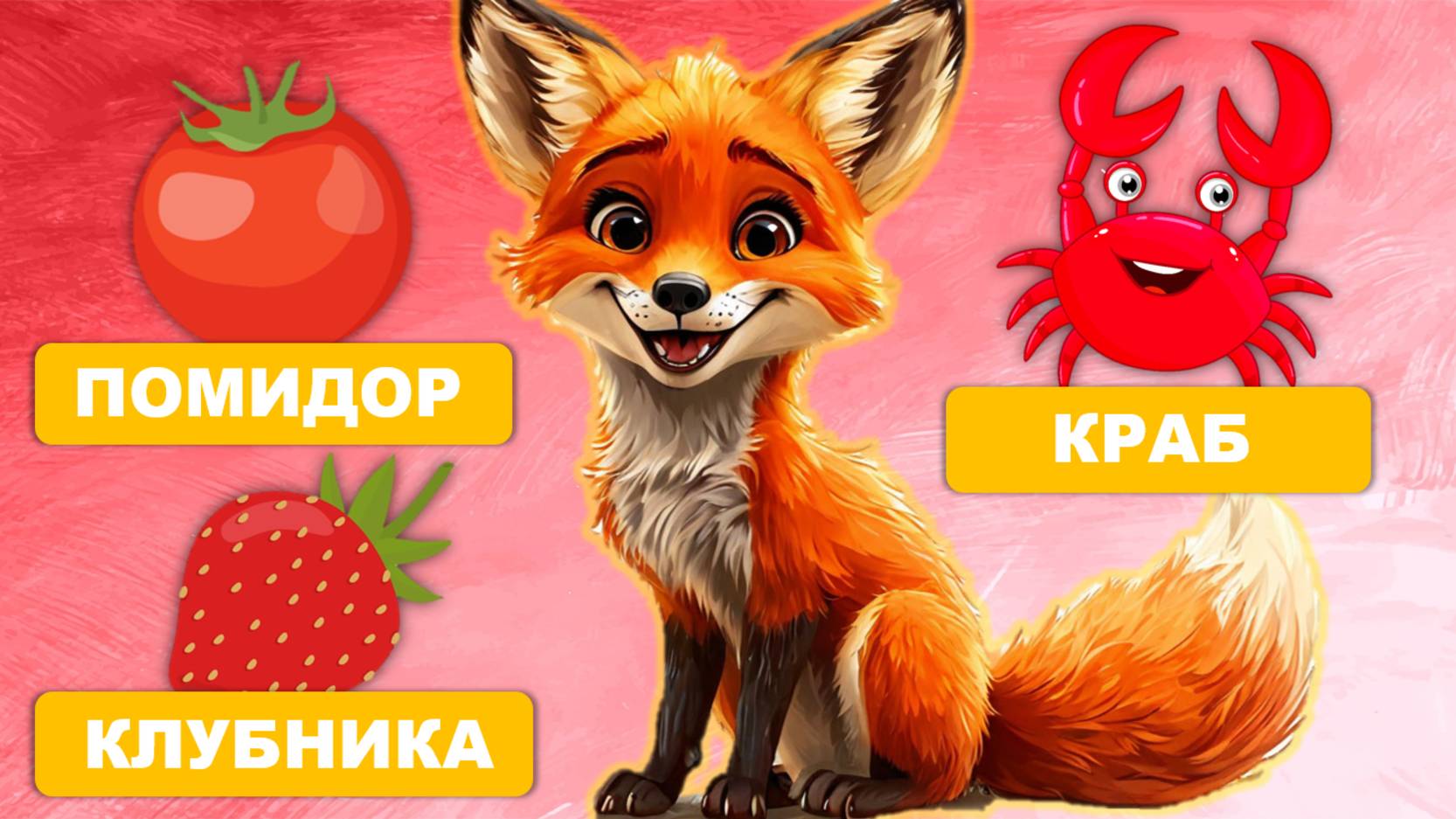 Видео для малышей - учимся говорить. Запуск речи, первые слова малыша. Лисенок ТВ