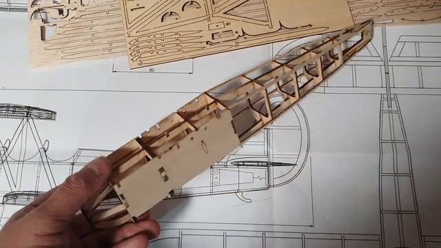 PML-6009 По-2 (У-2). Сборка фюзеляжа. Видео 2.