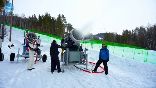 Снежные горизонты: Поездка коллектива 'СКАДО Оснежение и Пылеподавление' на курорт "Манжерок"