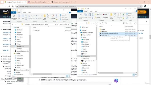 14 GameLift Server SDK - Building the Plugin