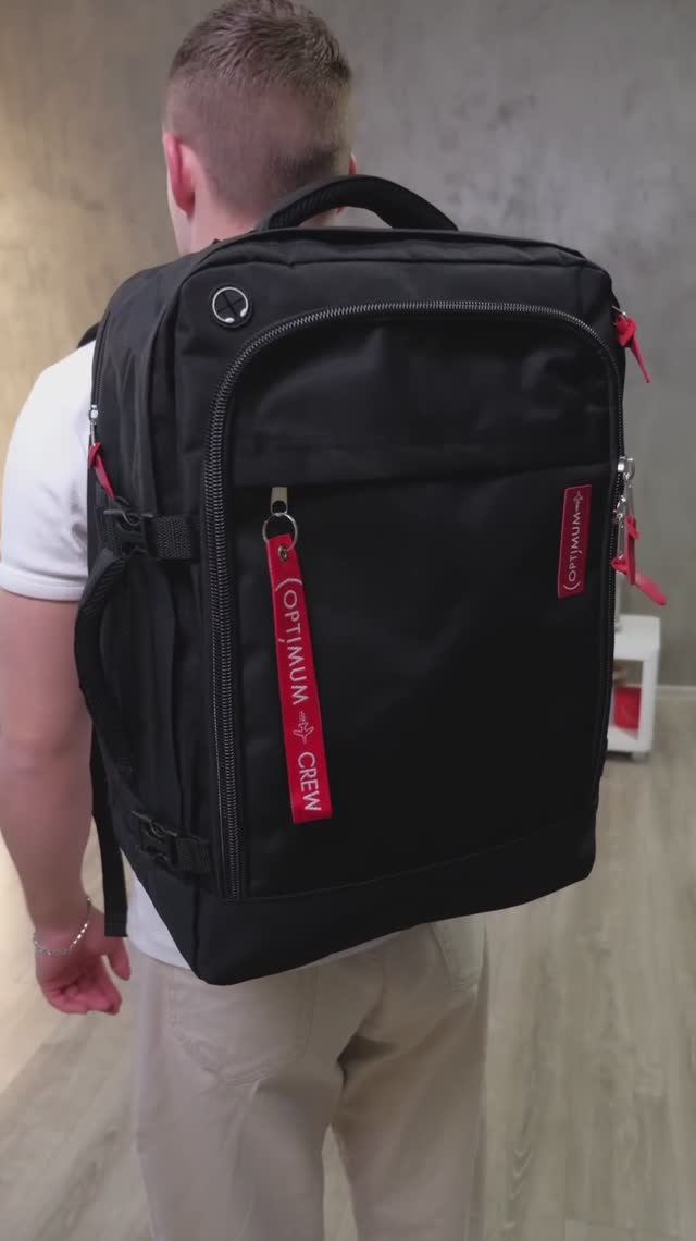 Идеальный рюкзак для ручной клади и путешествий 55х40х20 Optimum Air #рюкзакдляручнойклади