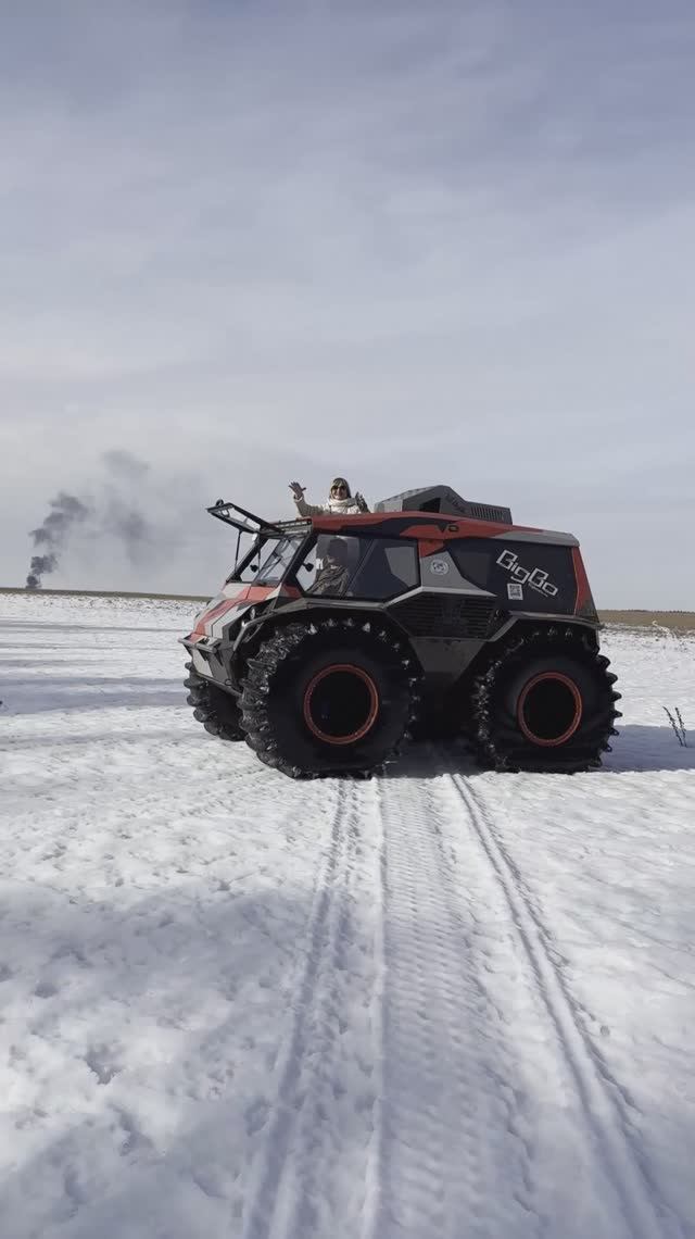 Поездка на вездеходе BigBo дарит ощущение свободы