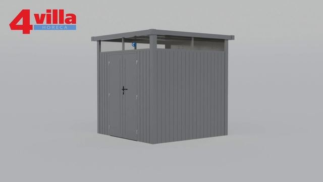 Обзор металлического сарая BlackFox Panorama: идеальное решение для хранения!