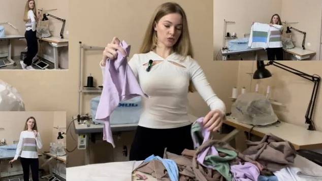 Кофты из обрезков кулирки.Штаны на пробу из футера карде переделка.