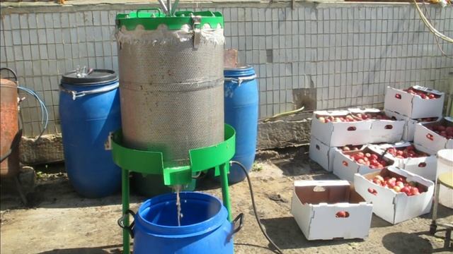 200 литров яблочного сока за 4 часа