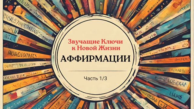 АФФИРМАЦИИ НОВОГО ФОРМАТА 1/3 @alexanderbaranovsky
