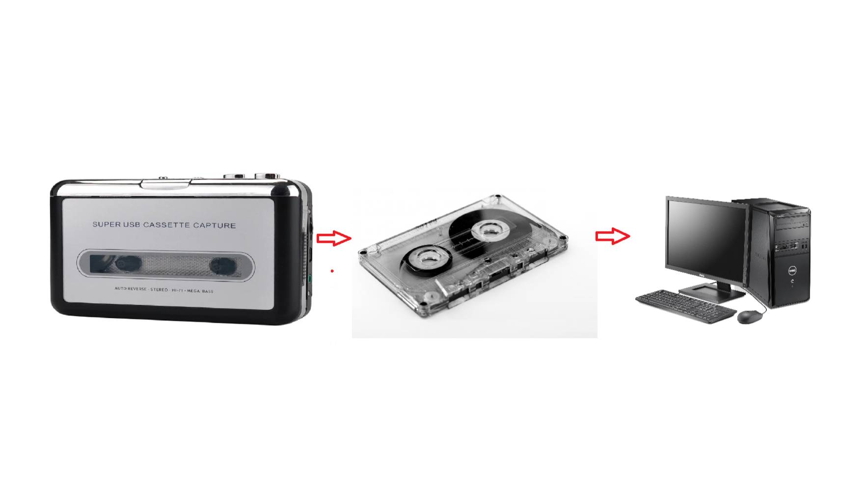 ОБЗОР! Как оцифровать любые плёночные аудиокассеты с музыкой?