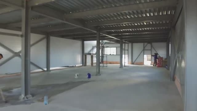 Укладка 750 м2 кривого керамогранита на неровные полы. Один объект от начала и до конца