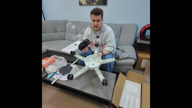 SMP напольный штатив для ламп-луп и светильников