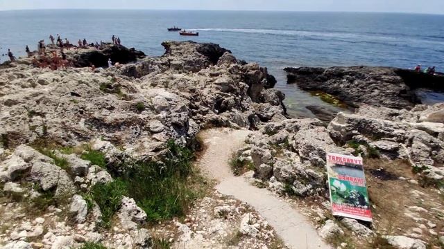 Чаша любви.  Малый Атлеш.  Скала Крокодил. 4K Оленевка 2021 - Крым 2021