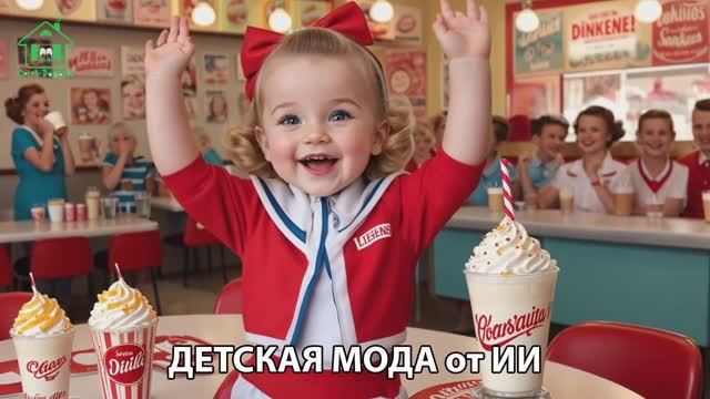 Мода для маленьких детей от ИИ (249) Для настроения и вдохновения 👶🏻❣️🤗