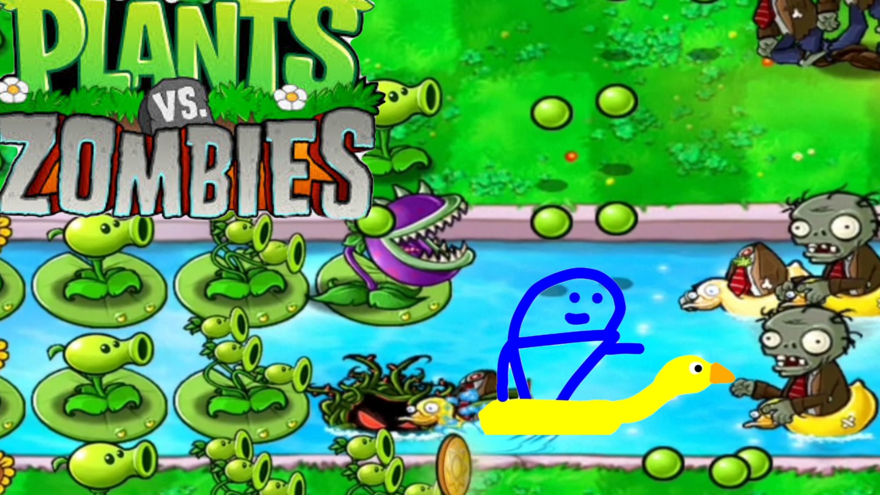 прохождение plants vs zombies #3