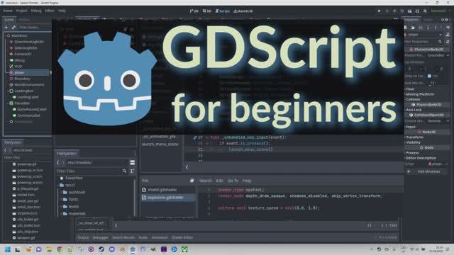 Godot 4 и GDScript - Часть 2 (язык)