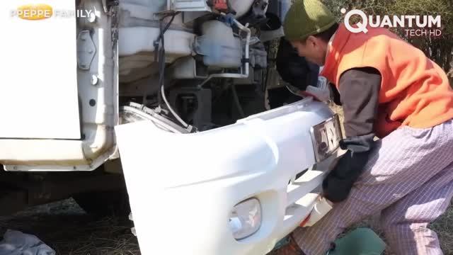 Пара пенсионеров превращает пикап в удивительный кемпер на колесах