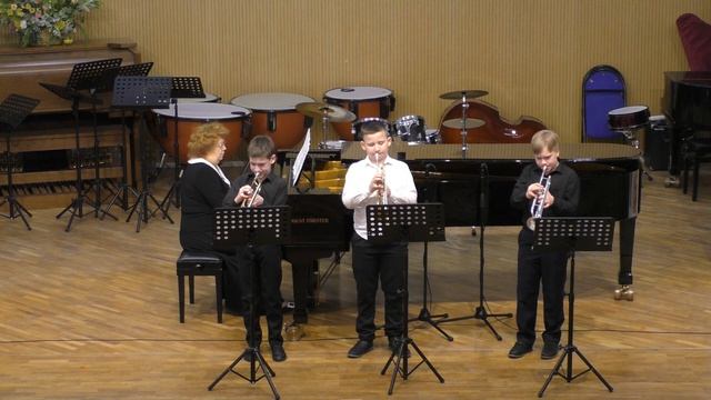 Ансамбль трубачей Гуров Марк. Наумов Константин, Ярыгин Илья