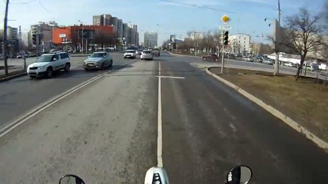 Я на мотоцикле