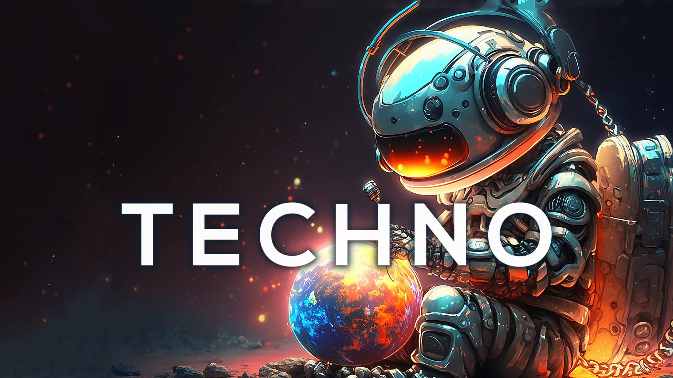 Voyager - Techno music mix 2023 by TinyToad