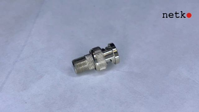 52399 Переходник BNC-7050 штекер на F-гнездо (B-153) NETKO Optima