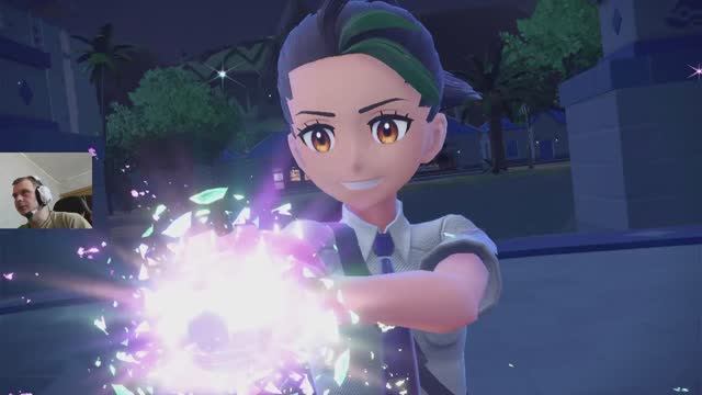 Pokemon Violet Покемон Вайолет #9 Аукцыон и Значек Воды