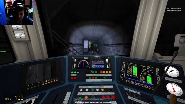 Метрострой, обкатка некрасовская линия московского метро