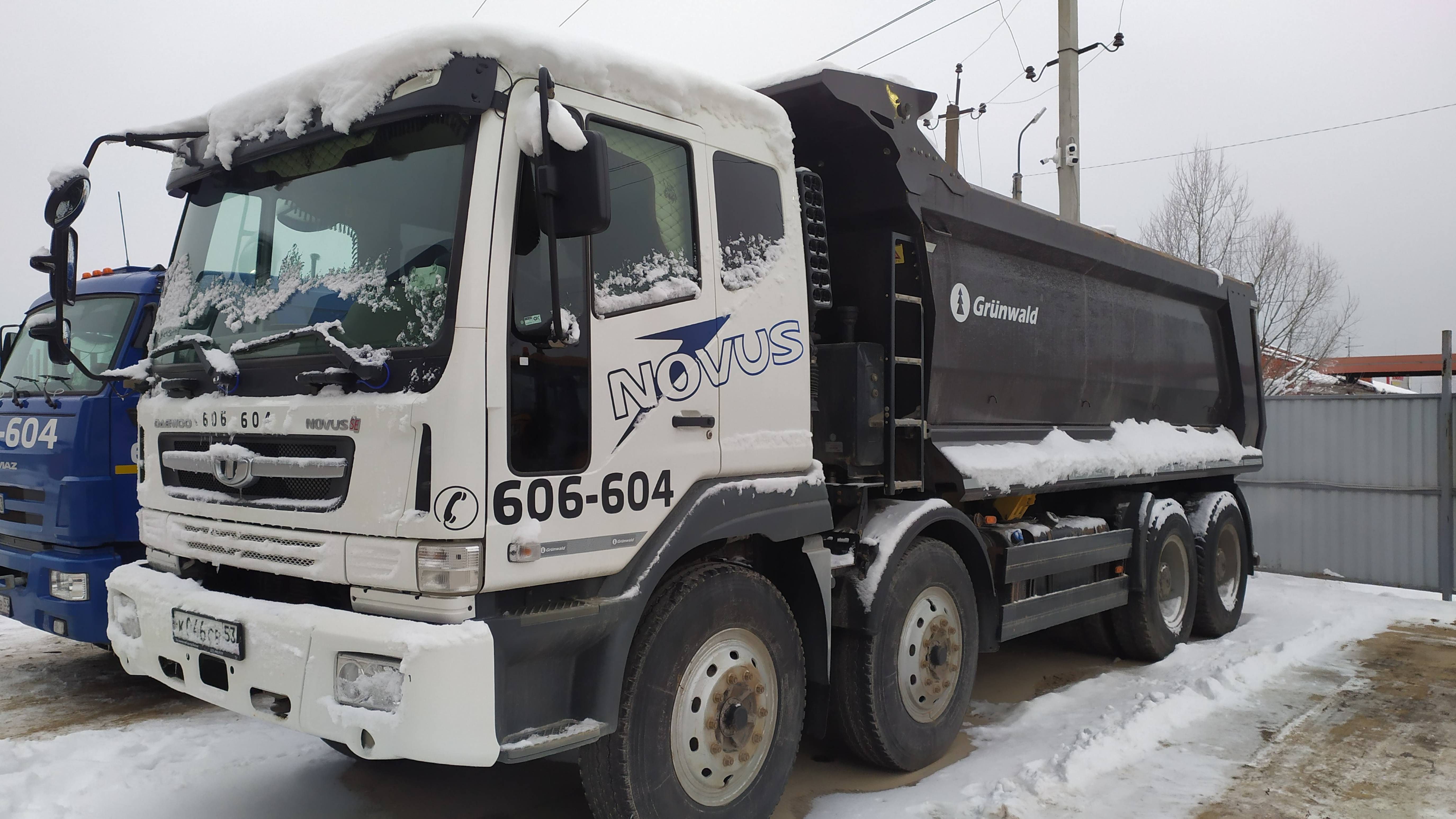 В продаже самосвал Daewoo Novus СR8М7 8х4 22 м3
Стоимость 11 500 000 рублей с НДС