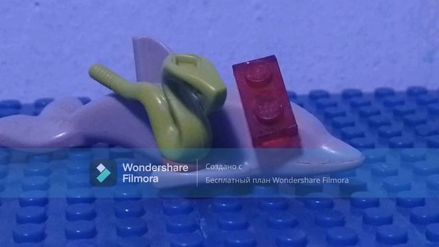 скзка о змие и дельфине в лего 🐍🐬.