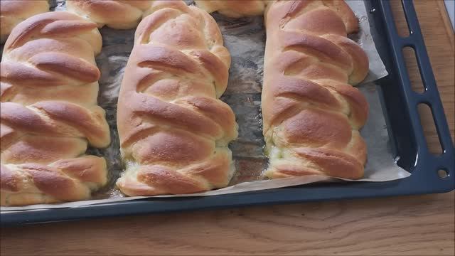 Дрожжевое тесто БЕЗ ЯИЦ и СЛИВОЧНОГО МАСЛА БУЛОЧКИ с ПЕРСИКОМ Пирожки в духовке