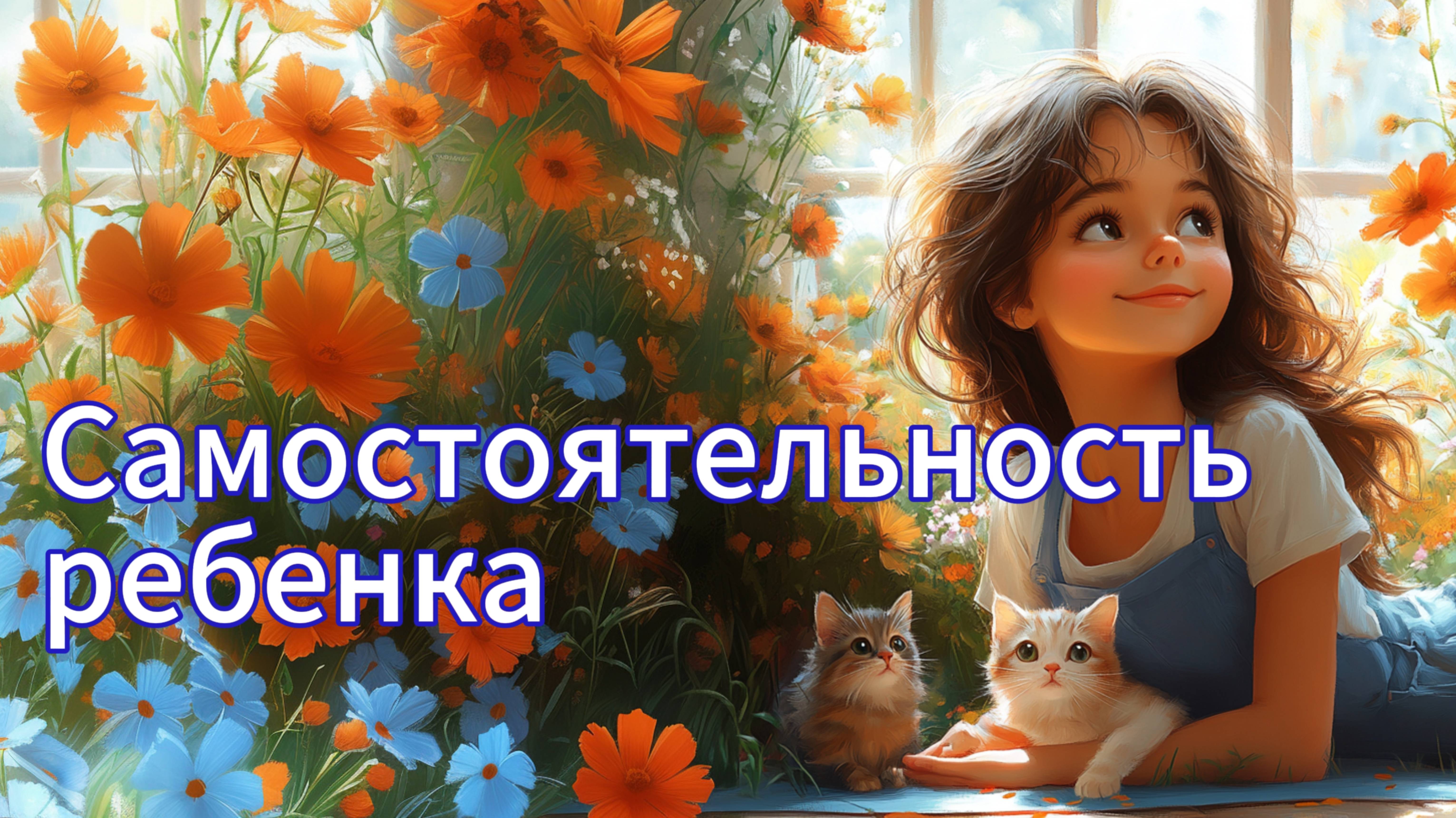 САМОСТОЯТЕЛЬНОСТЬ РЕБЕНКА КАК ВОСПИТАТЬ