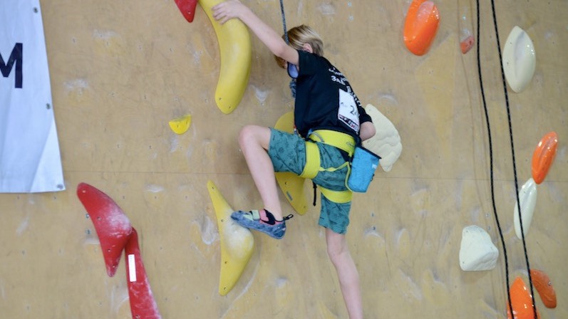 Скалолазание. Город Хабаровск. Трудность. Квалификация. Дети 10-14 лет.