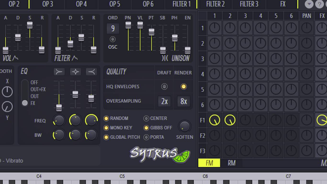 FL Sytrus Быстрый старт. Гайд на основные параметры